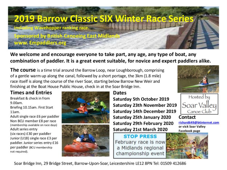 Barrow Wild Water Race February 2020