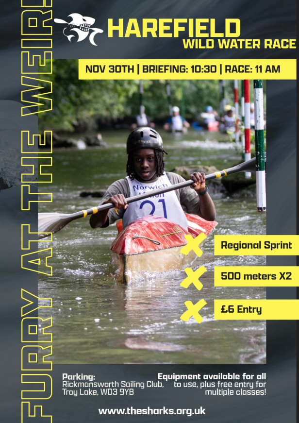 Fury at the Weir: Harefield Wild Water Race